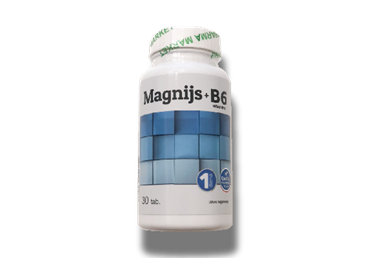 Uztura bagātinātājs MAGNIJS B6 30 kap.